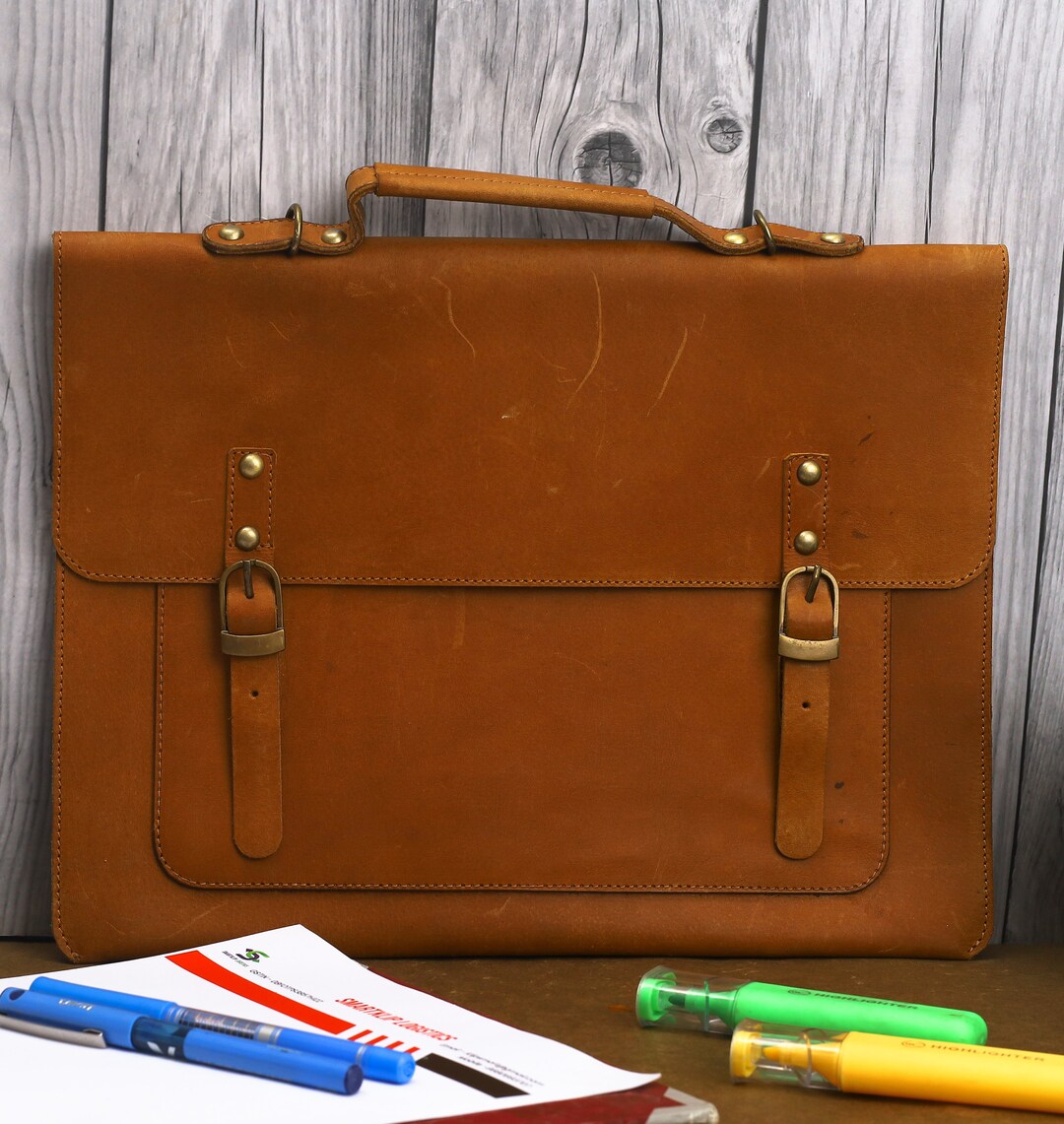 Personalized Leather Document Holder File Folder Paper Portfolio, A4 ... Personalized Leather Document Holder File Folder Paper Portfolio, A4 ...