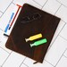Leather Paper Case File Organizer Personalized Paper Portfolio, A4 ...