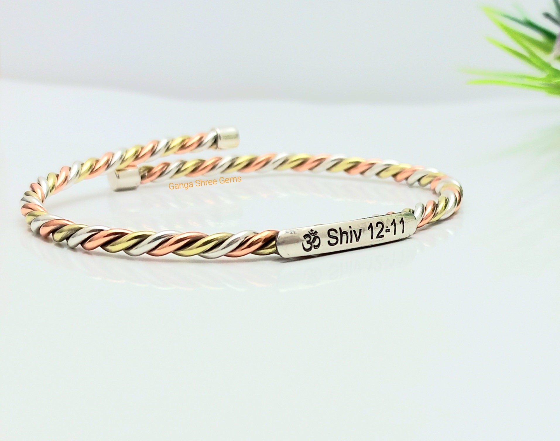 3 Metal Astrological Kriya Bangle Yogananda Bangle Kriya - Etsy