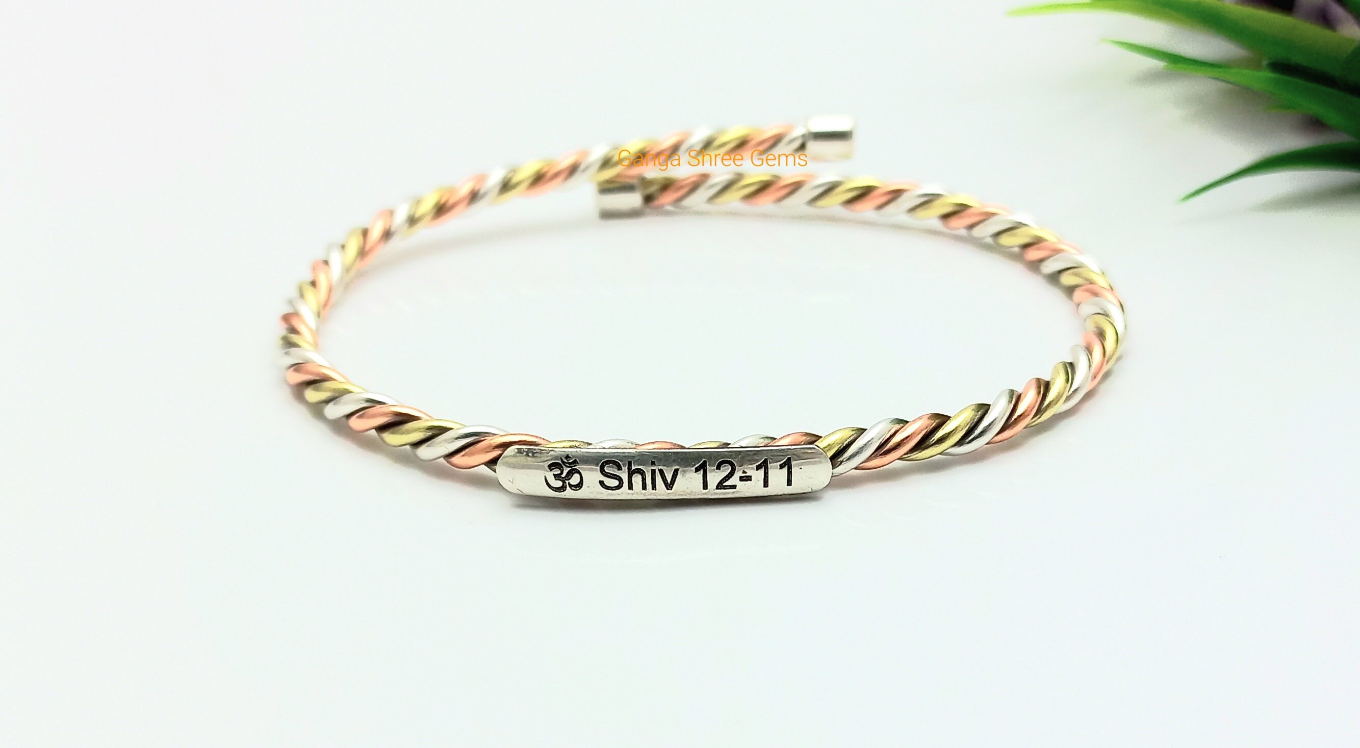 3 Metal Astrological Kriya Bangle Yogananda Bangle Kriya - Etsy