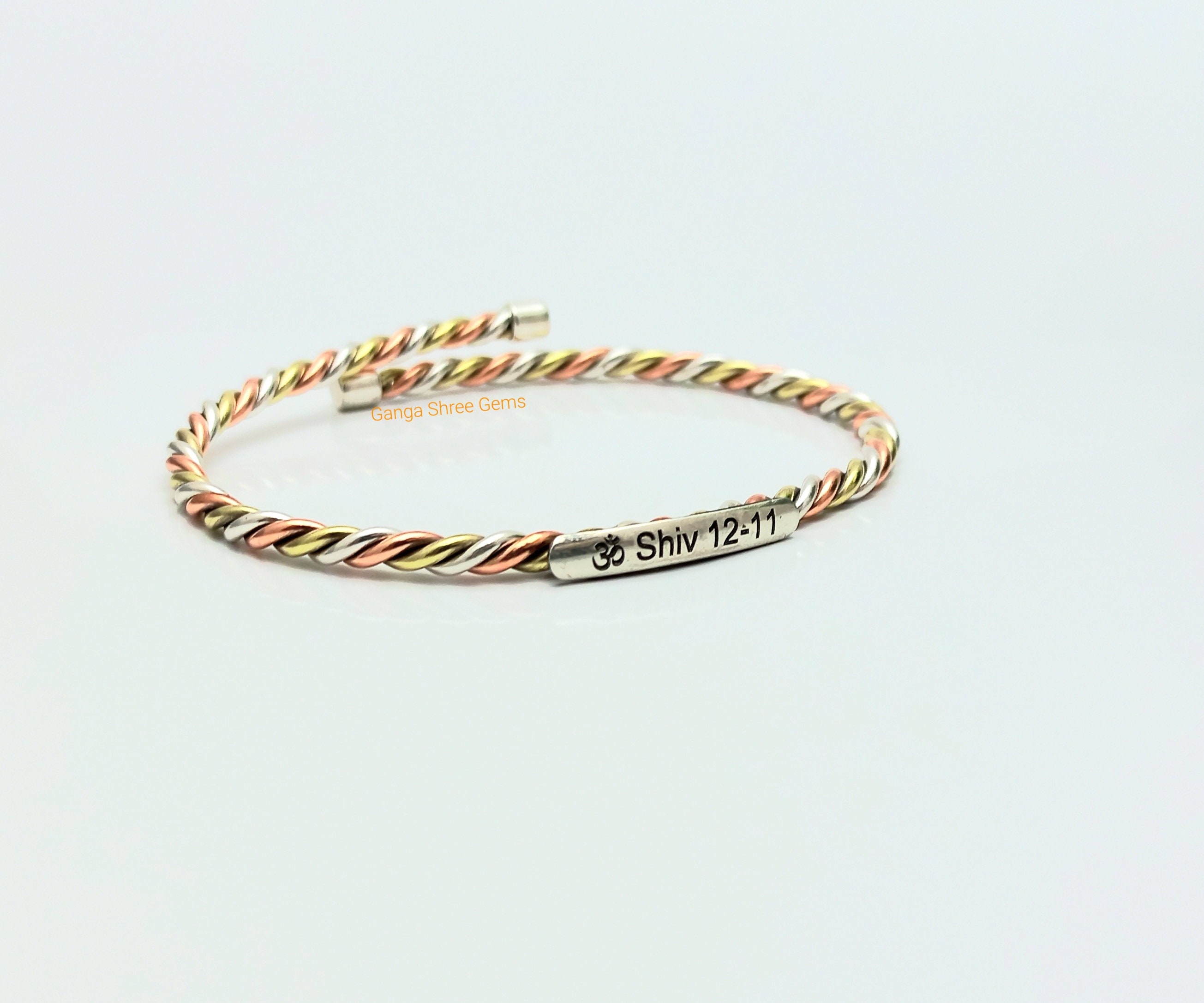 3 Metal Astrological Kriya Bangle Yogananda Bangle Kriya - Etsy