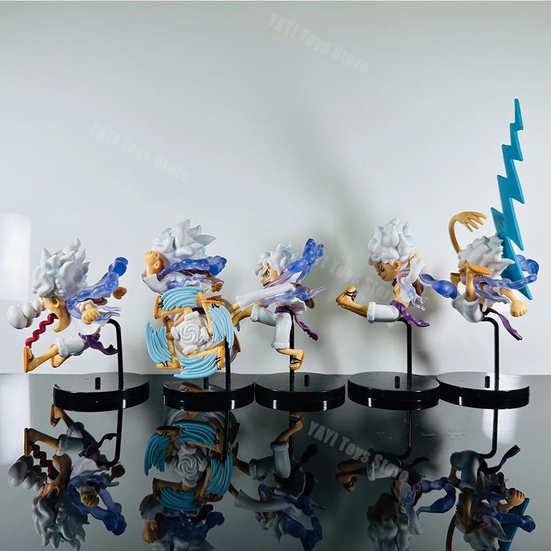 Set Sun God Nika Gear 5 Multiform PVC Figures 5-piece Set - Etsy