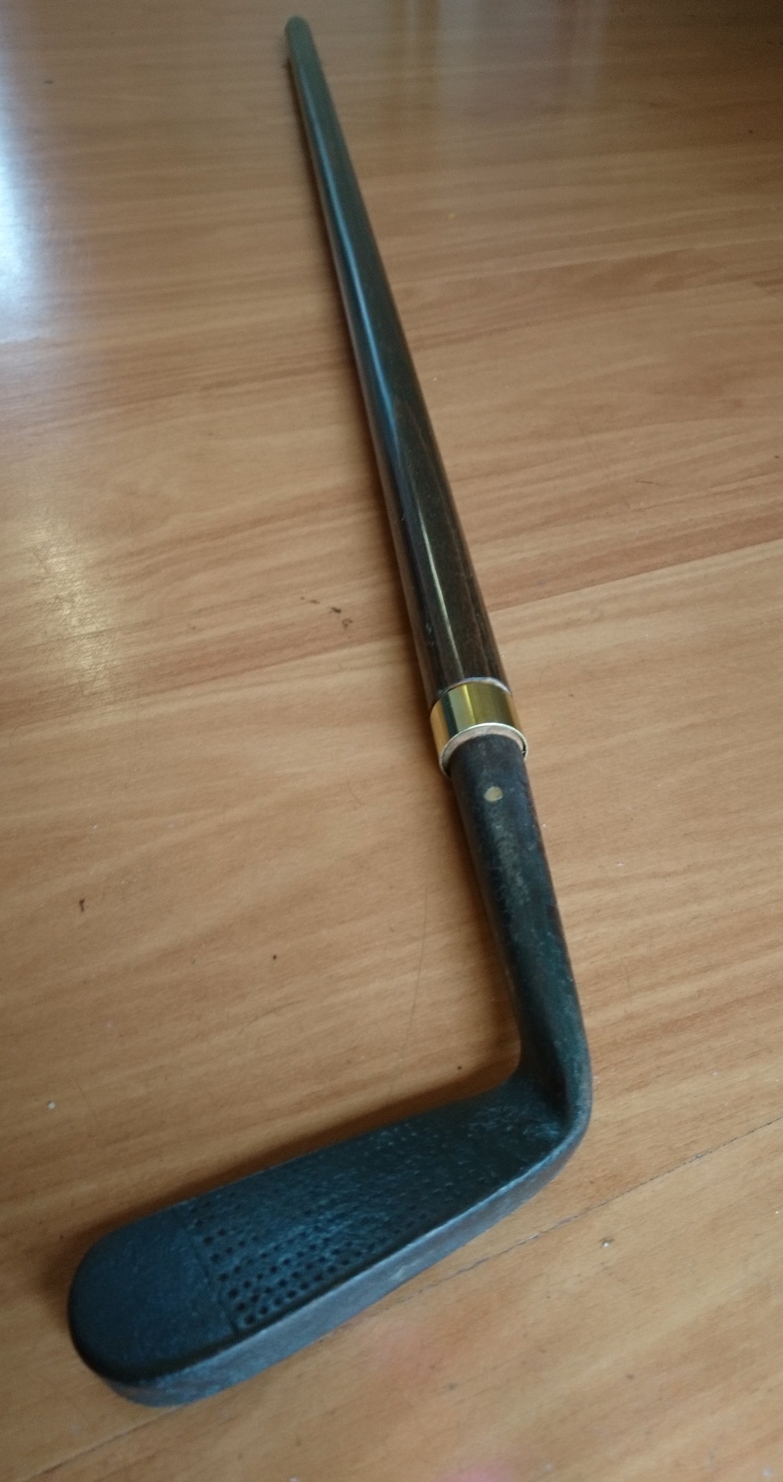 Genuine Golf "sunday Stick" - Handmade Walking Stick With REAL Antique ...