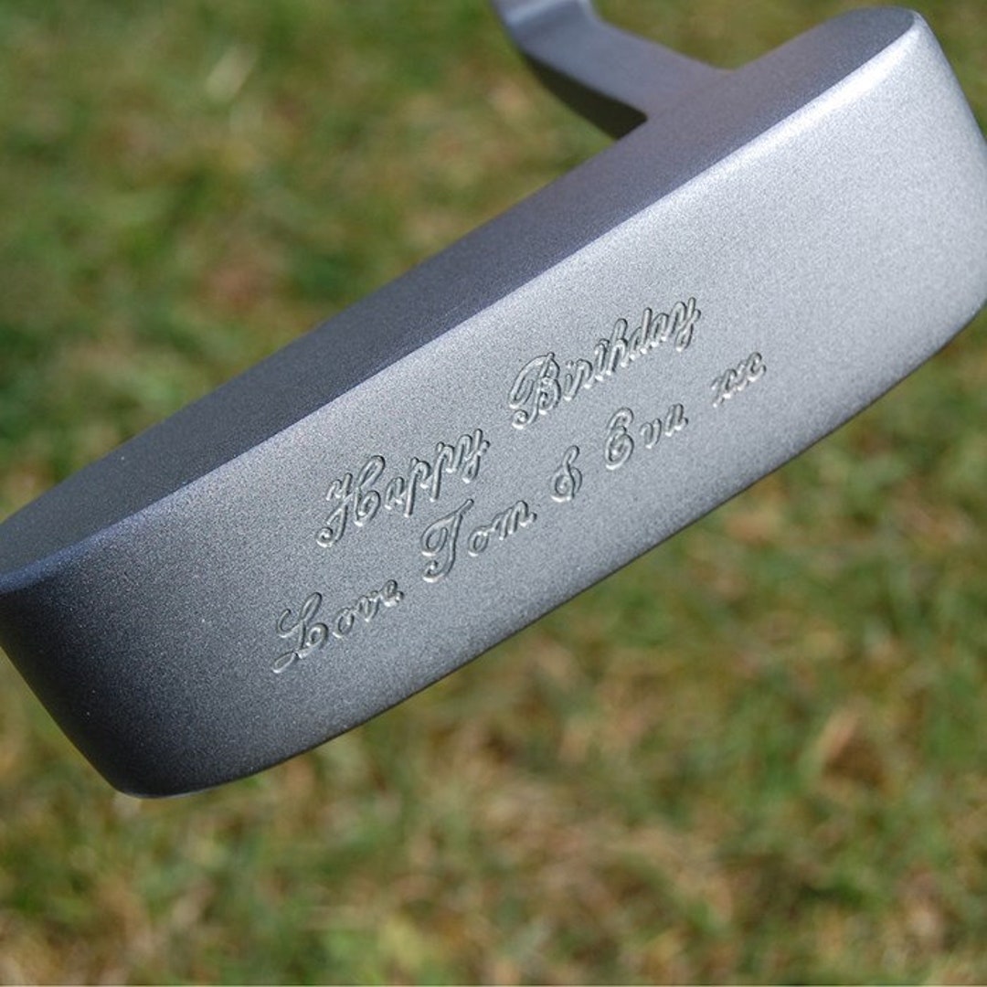 Engraved Golf Putter (you Choose Message) - Etsy
