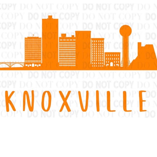 Knoxville Skyline PNG - Etsy