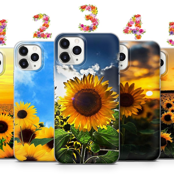 Sunflower Phone Case - Etsy