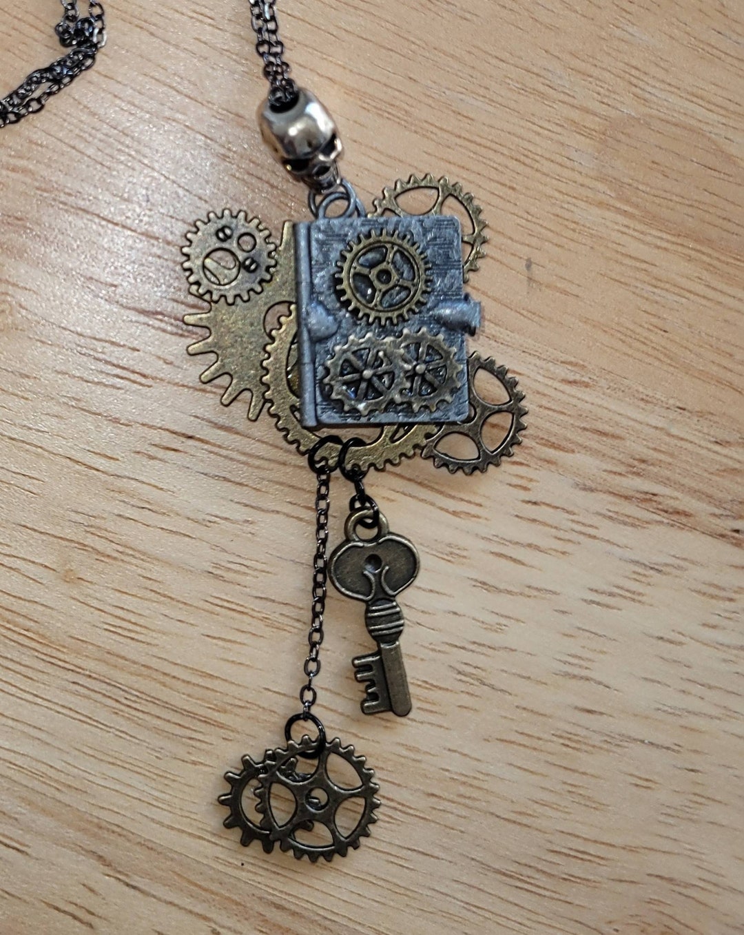 Steam Diary Necklace - Etsy