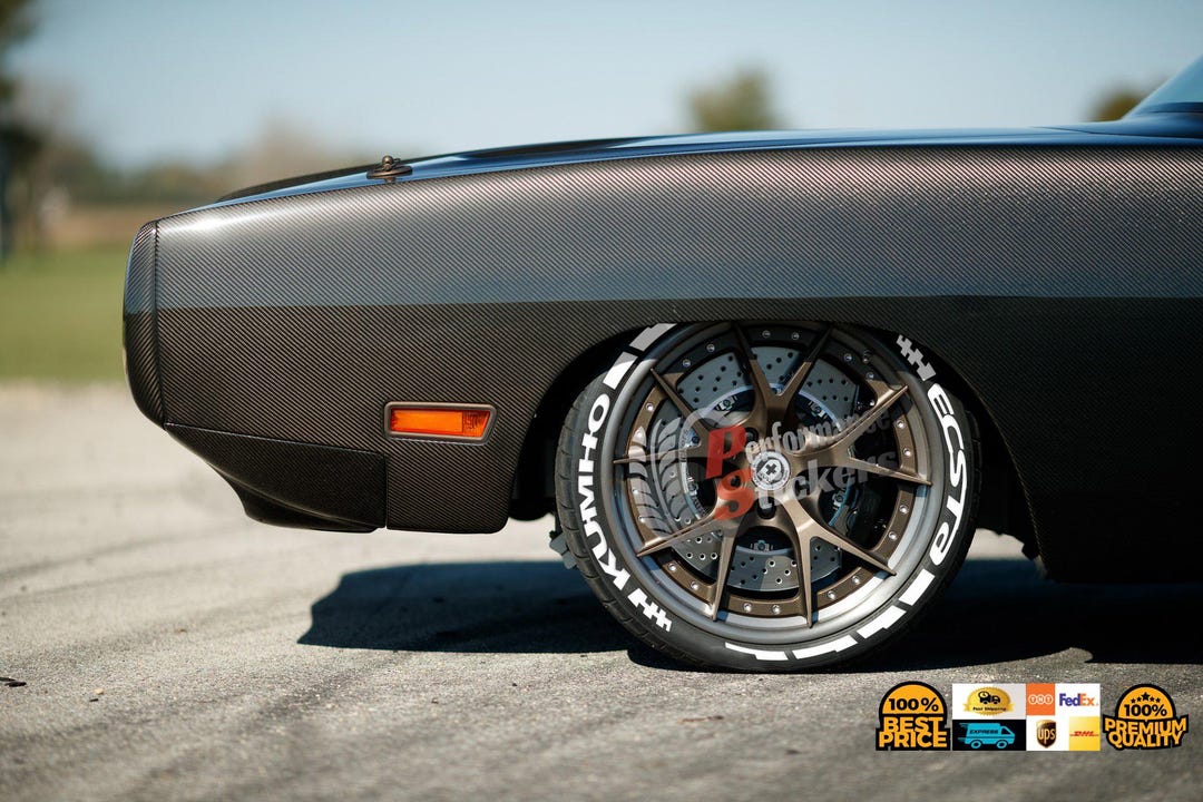 Tire Lettering for ECSTA KUMHO Tyre Lettering Universal Tyre Decal ...