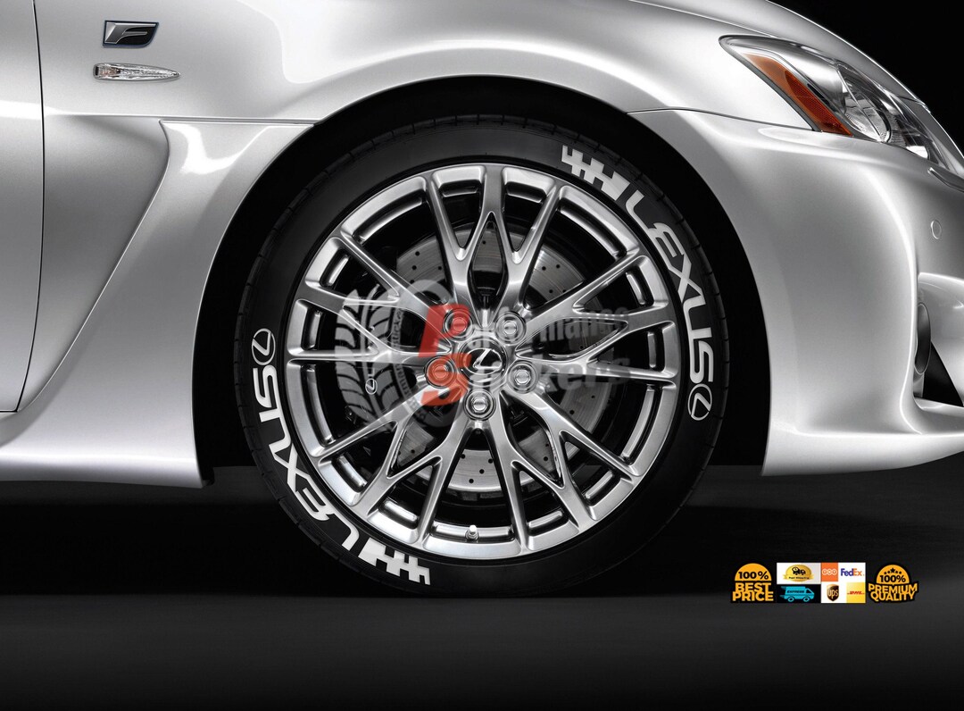 Tire Lettering for LEXUS Tyre Lettering Universal Stickers -fast ...