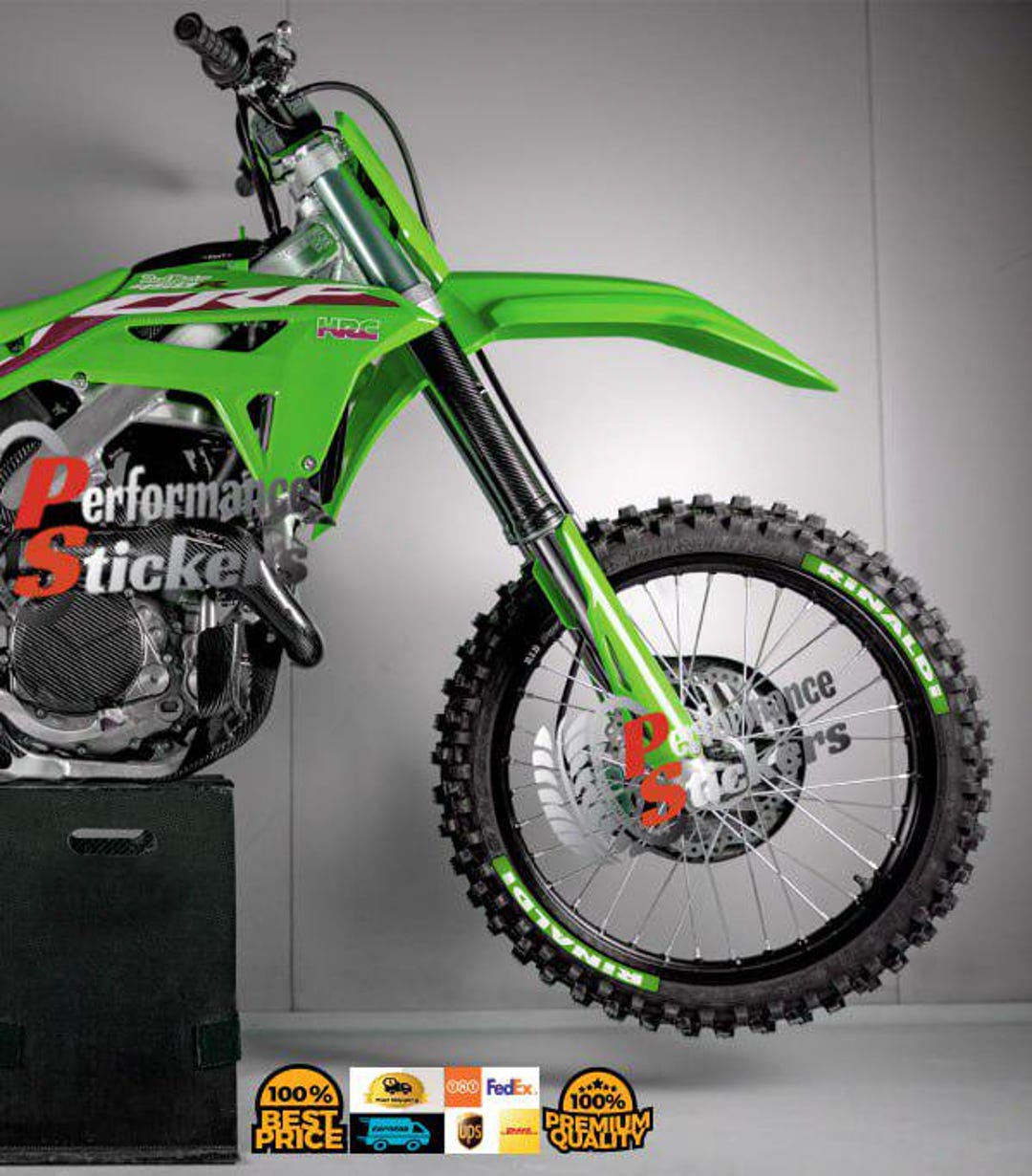 Motorcycle Tire Lettering RINALDI Tyre Lettering Permanent Stickers Set ...