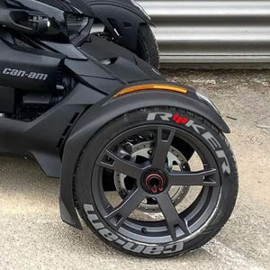 Tire Lettering Ryker Can-am Raised Tyre Sticker Fits All Can-am 15"-17 ...