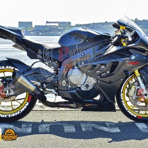 Motorcycle Tire Lettering Michelin Tyre Lettering Permanent Sticker SET ...