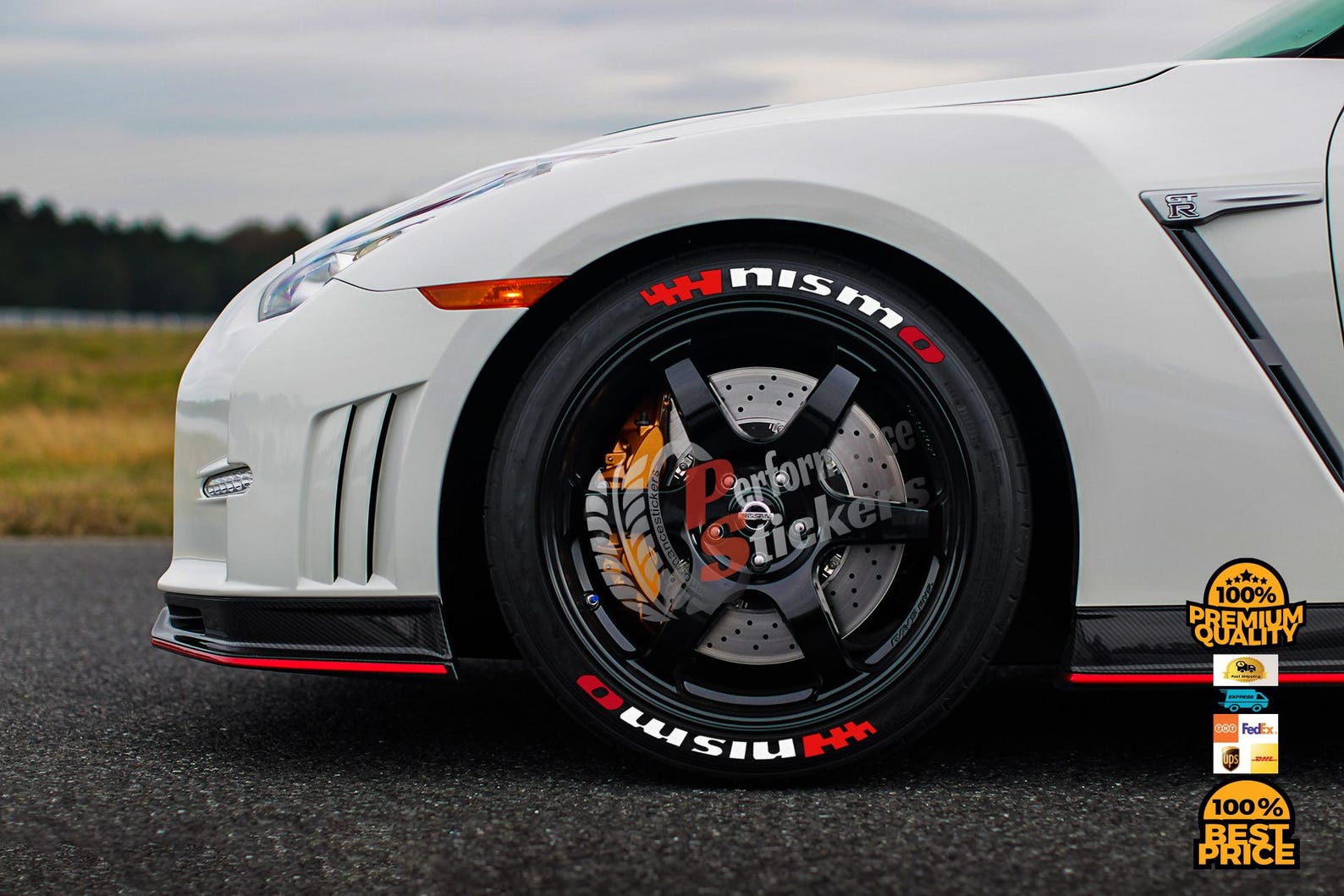 Tire Lettering for NISMO Tyre Lettering Universal Stickers -fast ...