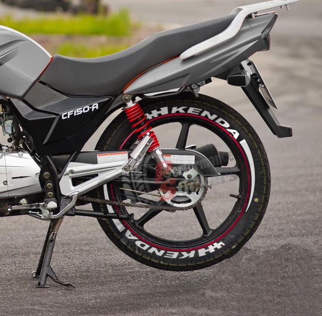Motorcycle Tire Lettering KENDA Tyre Lettering Permanent Tyre Decal ...