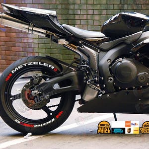 Motorcycle Tire Lettering METZELER RACETEC RR K3 Tyre Lettering ...