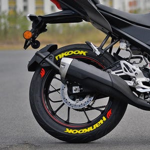 Motorcycle Tire Lettering HANKOOK Tyre Lettering Sticker Set -FAST ...