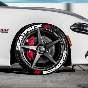 Tire Lettering CUSTOM Wording Create Your Own Tyre Decal Sticker Fits ...