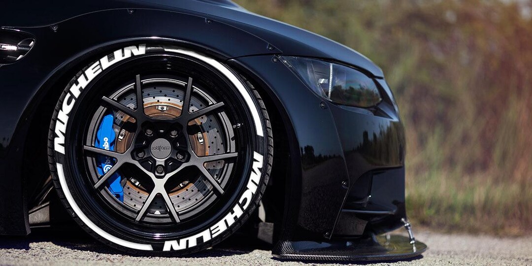 Tire Lettering Michelin Tyre Lettering Universal Tyre Decal Stickers ...