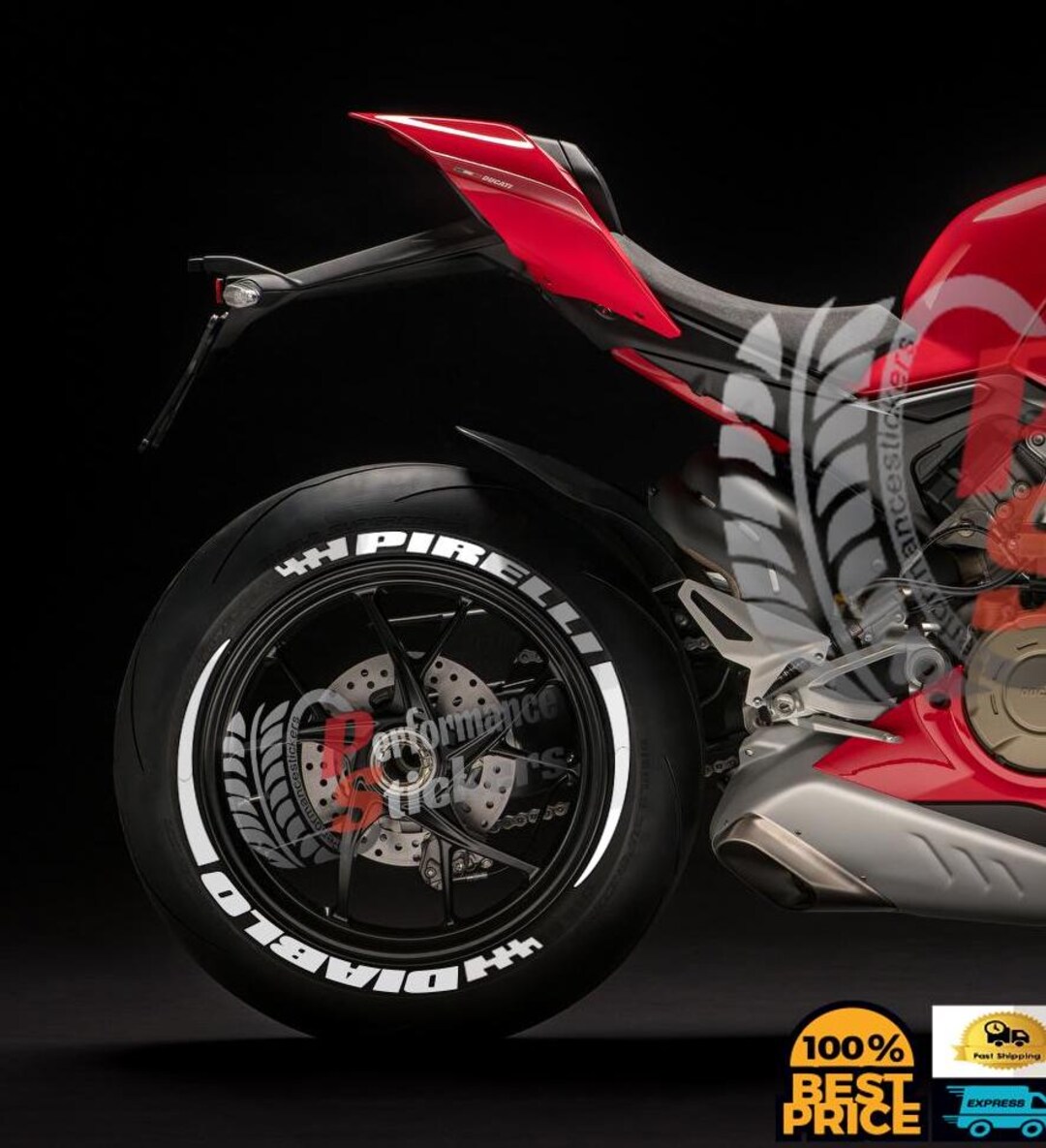 Motorcycle Tire Lettering DIABLO Tyre Lettering Permanent Tyre Decal ...
