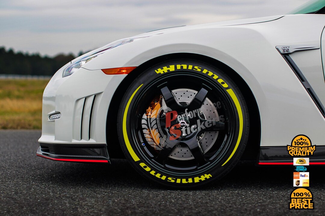 Tire Lettering for NISMO Tyre Lettering Universal Stickers fast ...