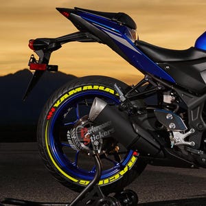 Motorcycle Tire Lettering RACING Tyre Lettering Permanent Stickers ...