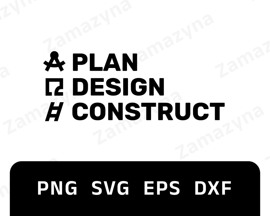 Plan Design Construct SVG, Build House Cute Vector, Architect Interior ...