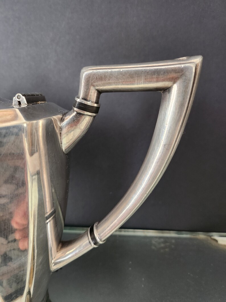 Art Deco 3 Piece Tea Set, Community Plate Silver, Fabulous 920s Tea Set ...