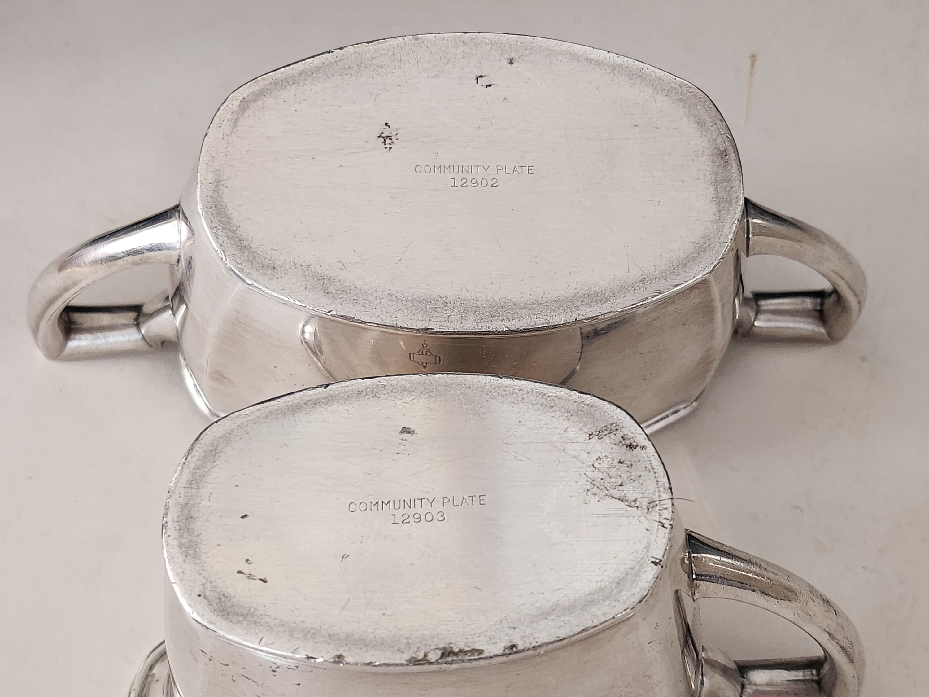 Art Deco 3 Piece Tea Set, Community Plate Silver, Fabulous 920s Tea Set ...
