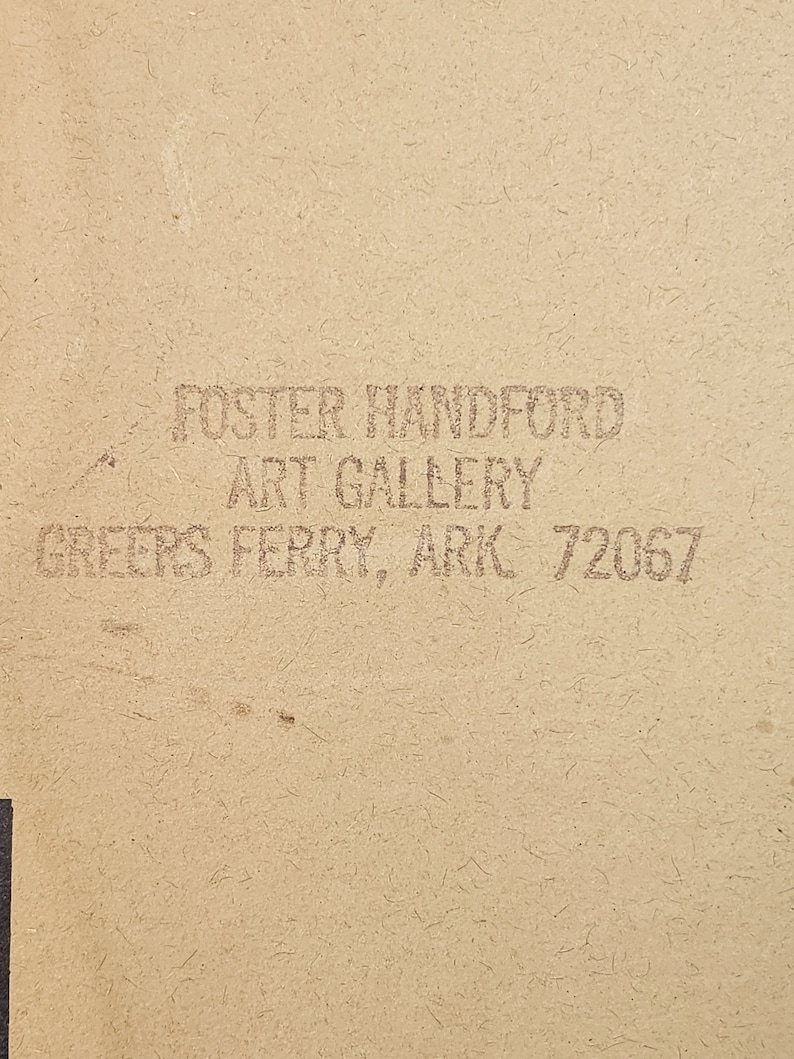 Original Oil Painting Framed Landscape Bayou Foster Handford - Etsy