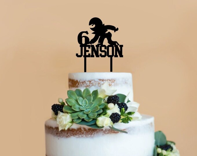 Ninja Cake Topper, Ninja Party Decoration, Laser Cut Cake Topper, Party ...