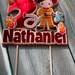Fireman Cake Topper Firefighter Topper Fireman Party Decor - Etsy