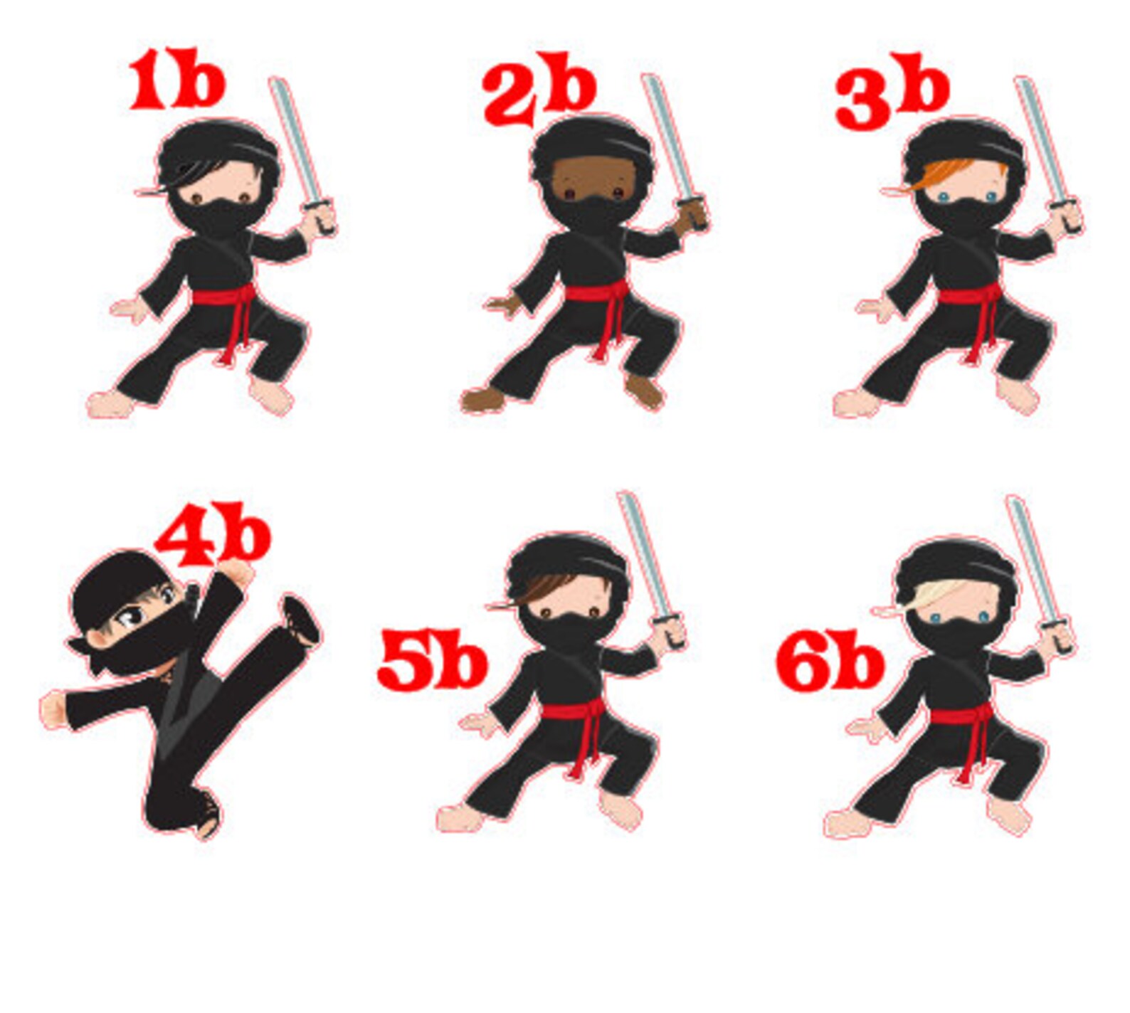 Ninja Cake Topper Ninja Birthday Ninja Decorations Ninja - Etsy