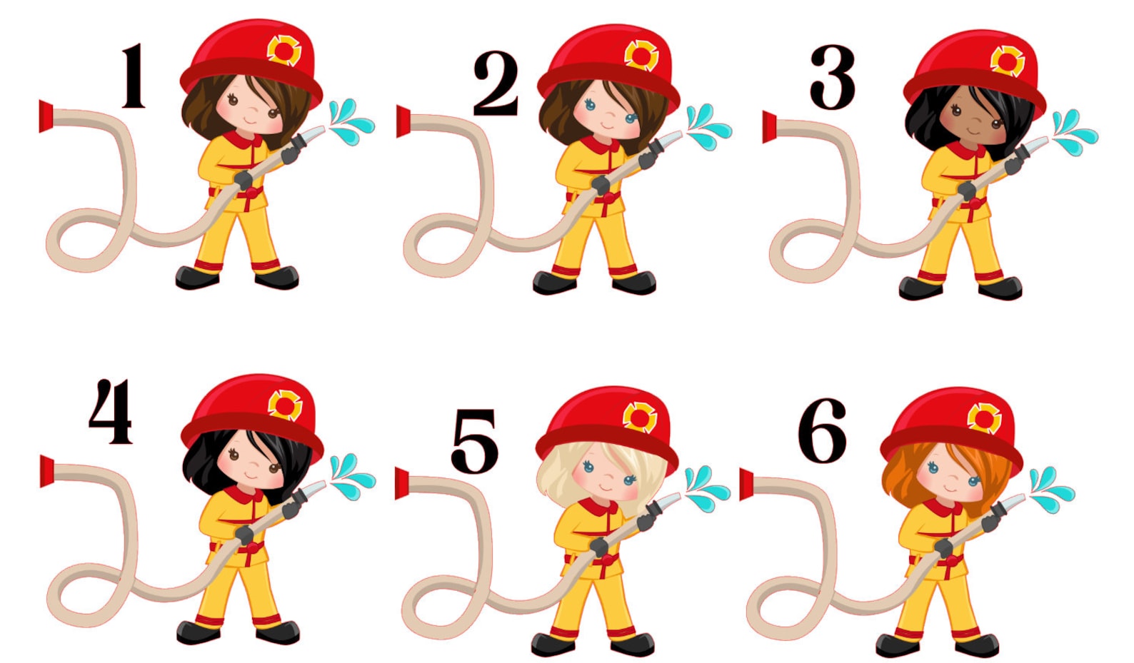 Fireman Cake Topper Firefighter Topper Fireman Party Decor - Etsy