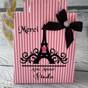 Paris Favor Box, Paris Party Decor, Paris Decoration,paris Treat Boxes ...