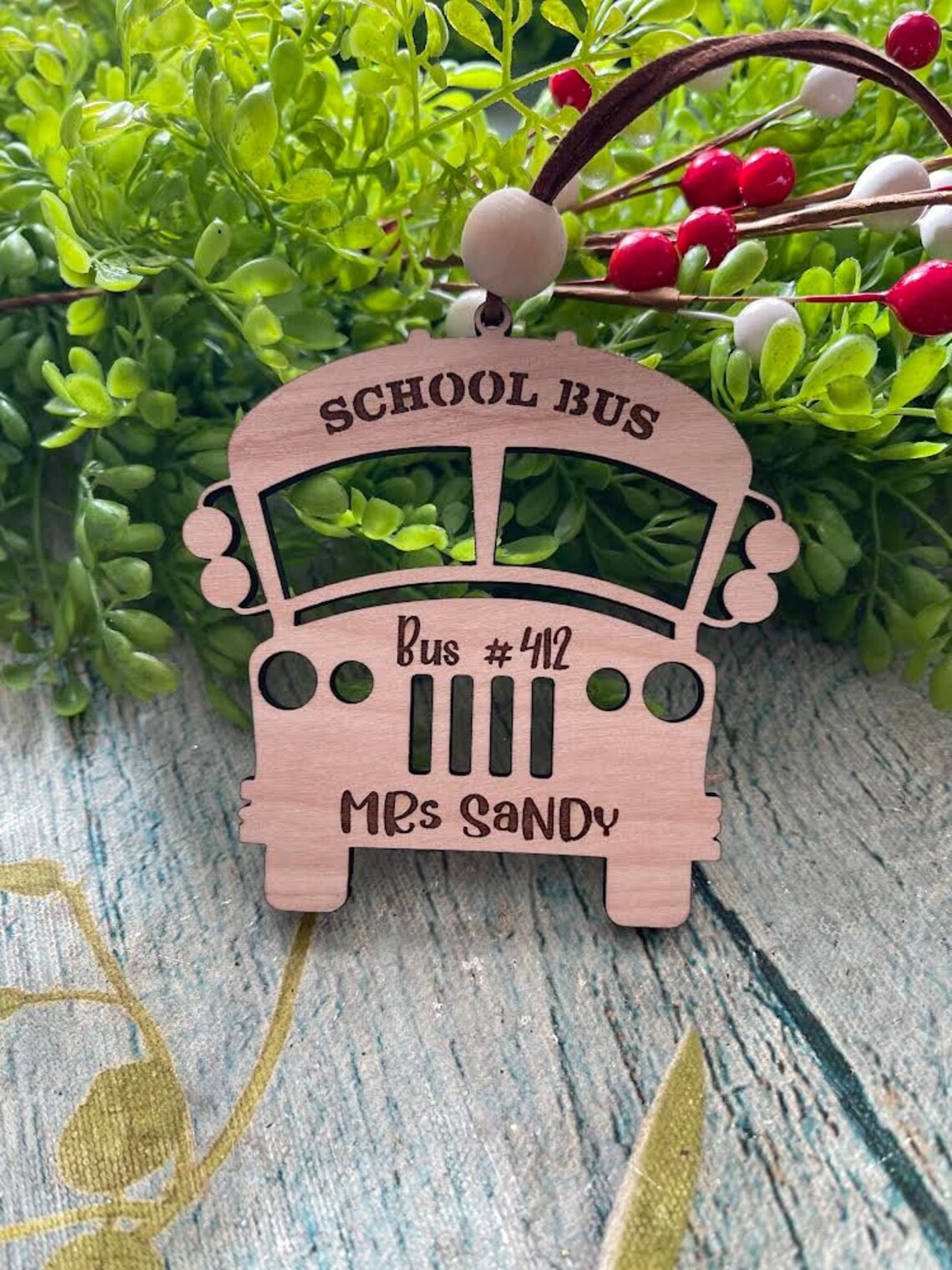 Bus Driver Ornament Custom Bus Driver School Bus Driver - Etsy