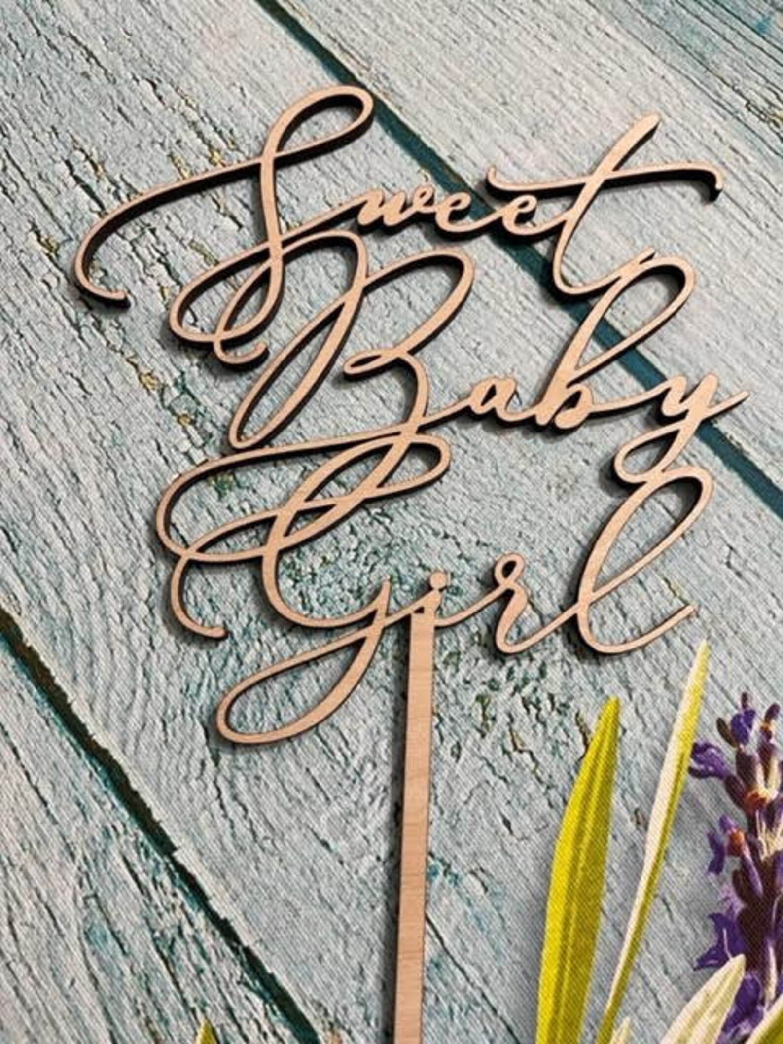 Sweet Baby Cake Topper Sweet Baby Boy Sweet Baby Girl Baby | Etsy