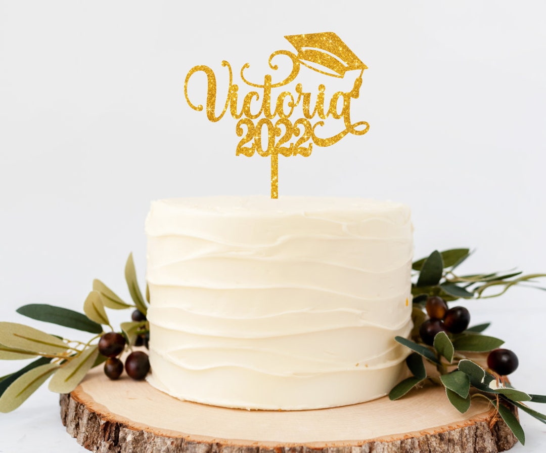 Class of 2023 Cake Topper, Graduation Cake Topper, Personalized Topper ...