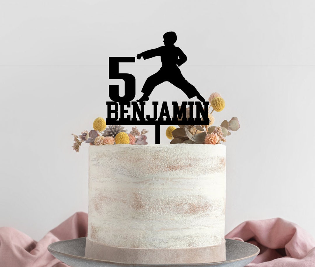 Karate Cake Topper, Boy Karate Cake Topper, Martial Art Party ...