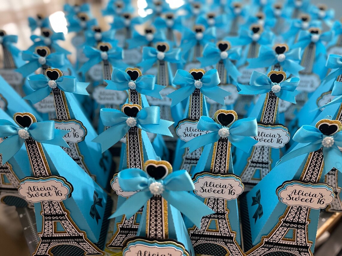 Paris Favor Box Paris Party Decor Paris Decorationparis - Etsy