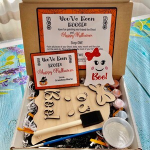 Boo Paint Box, DIY Ghost Paint Kit, You've Been Boo'ed, Halloween DIY ...