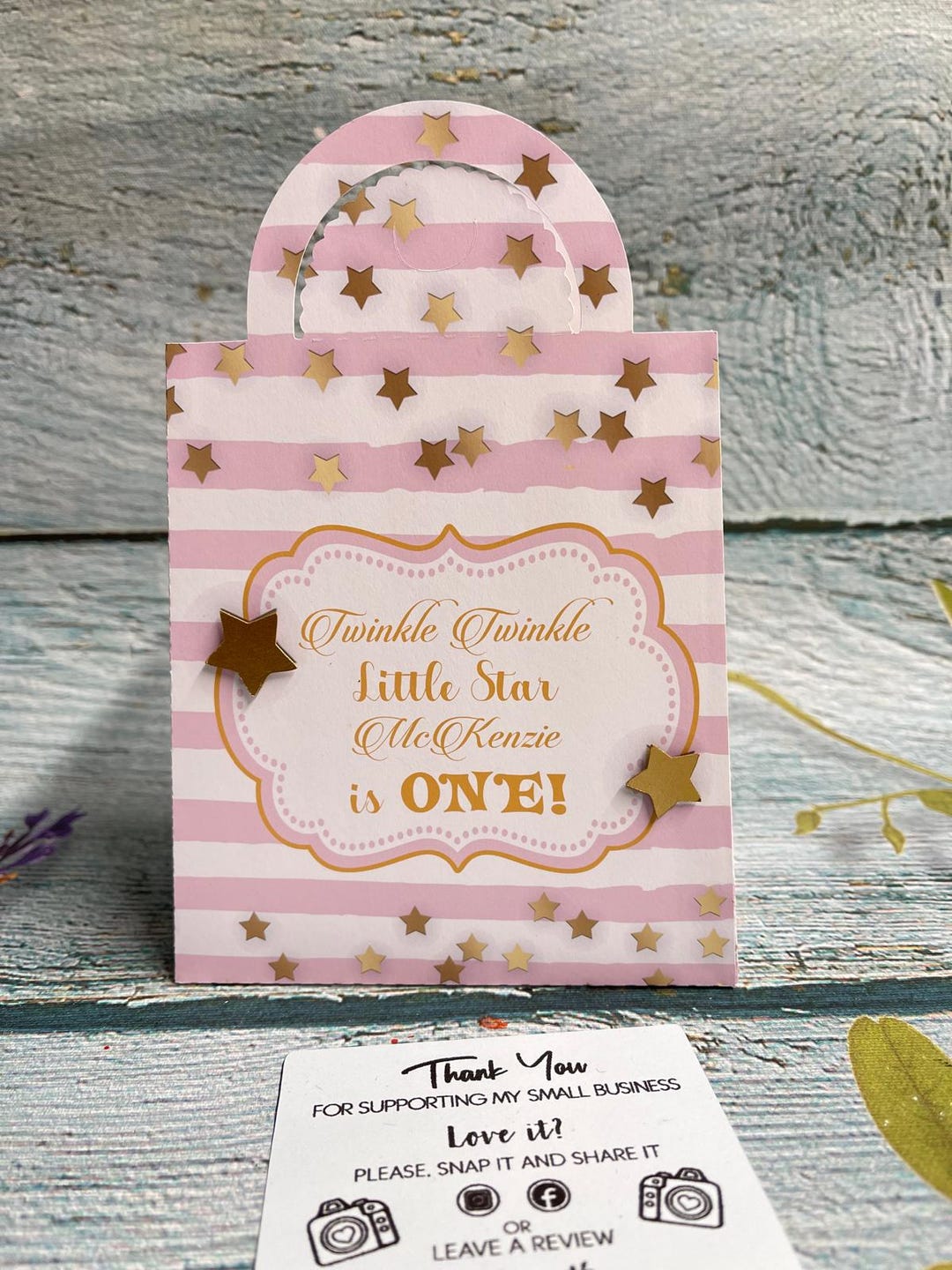 Pink Twinkle Twinkle, Twinkle Little Star Theme, Favor Boxes, Birthday ...