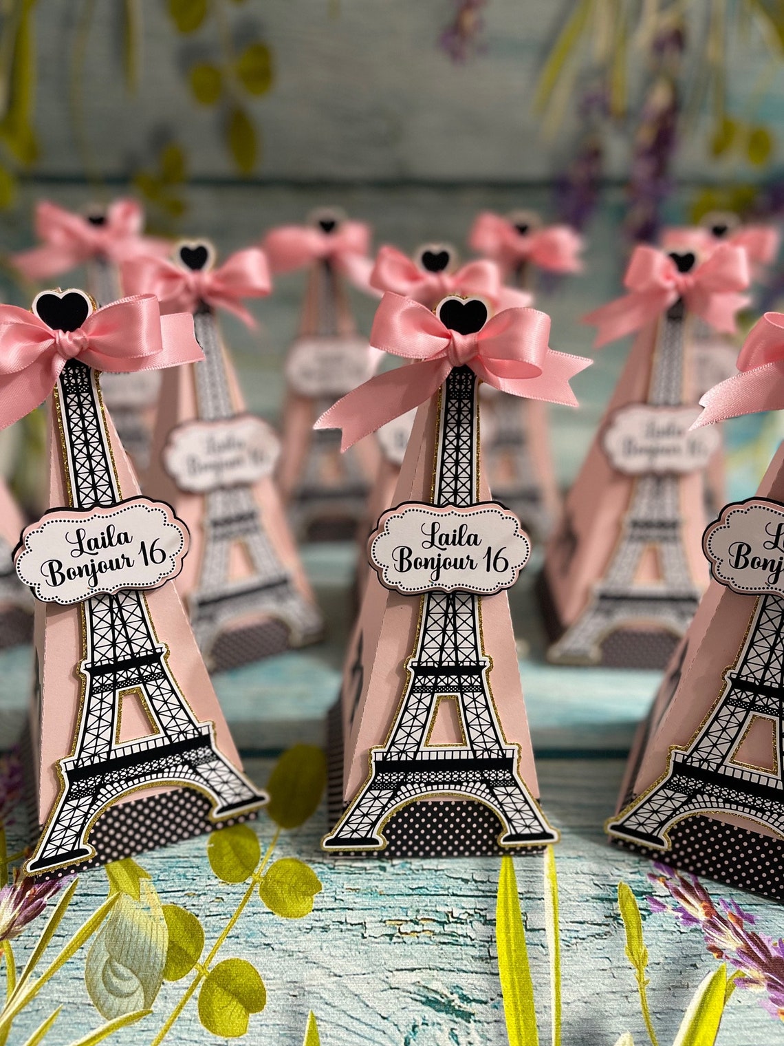 Paris Favor Box Paris Party Decor Paris Decorationparis | Etsy