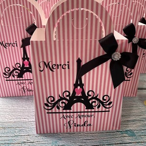 Paris Favor Box, Paris Party Decor, Paris Decoration,paris Treat Boxes ...