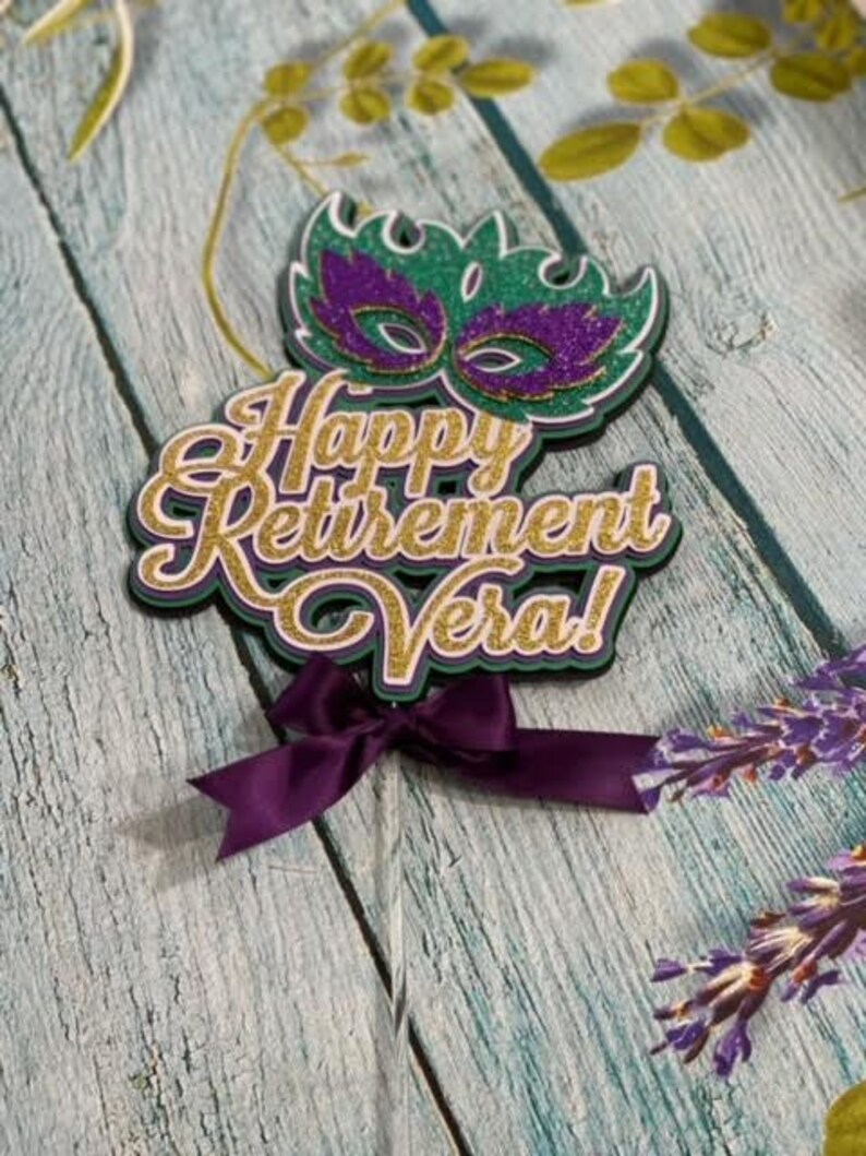 Masquerade Cake Topper Carnival Cake Topper Mask Party - Etsy