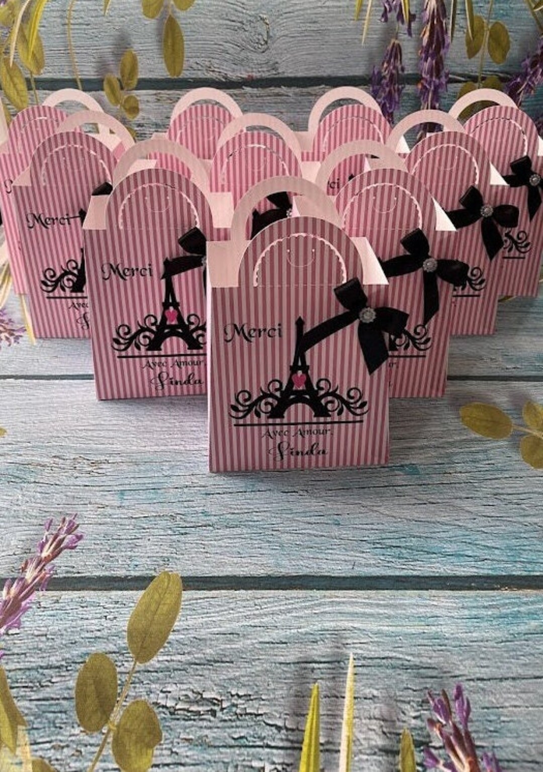 Paris Favor Box, Paris Party Decor, Paris Decoration,paris Treat Boxes ...