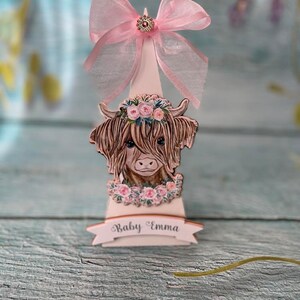 Boho Cow Favor Box, Highland Cow Baby Shower, Cow Party Decoration, Cow ...