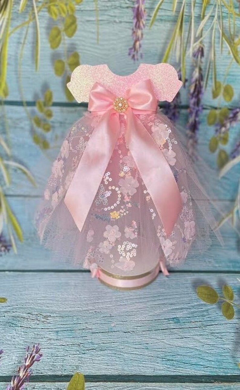 Tutu Dress Centerpiece Tutu Baby Shower Ballerina Baby - Etsy