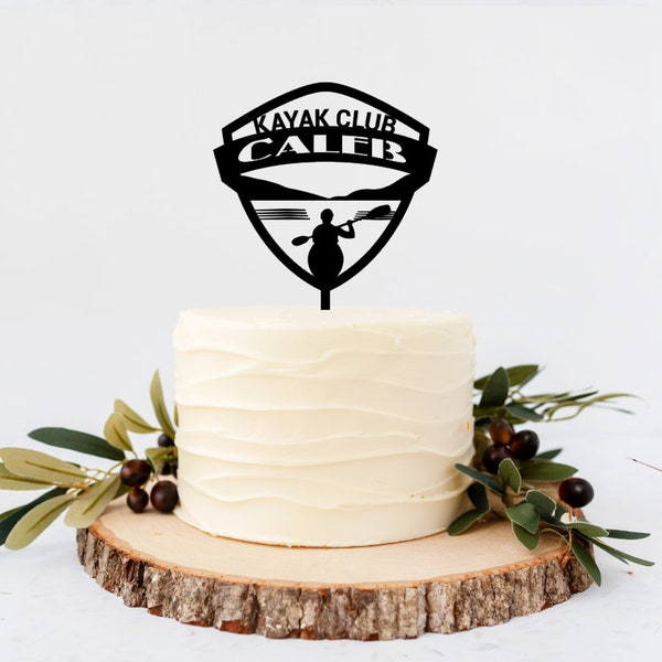 Canoe Cake Topper - Etsy