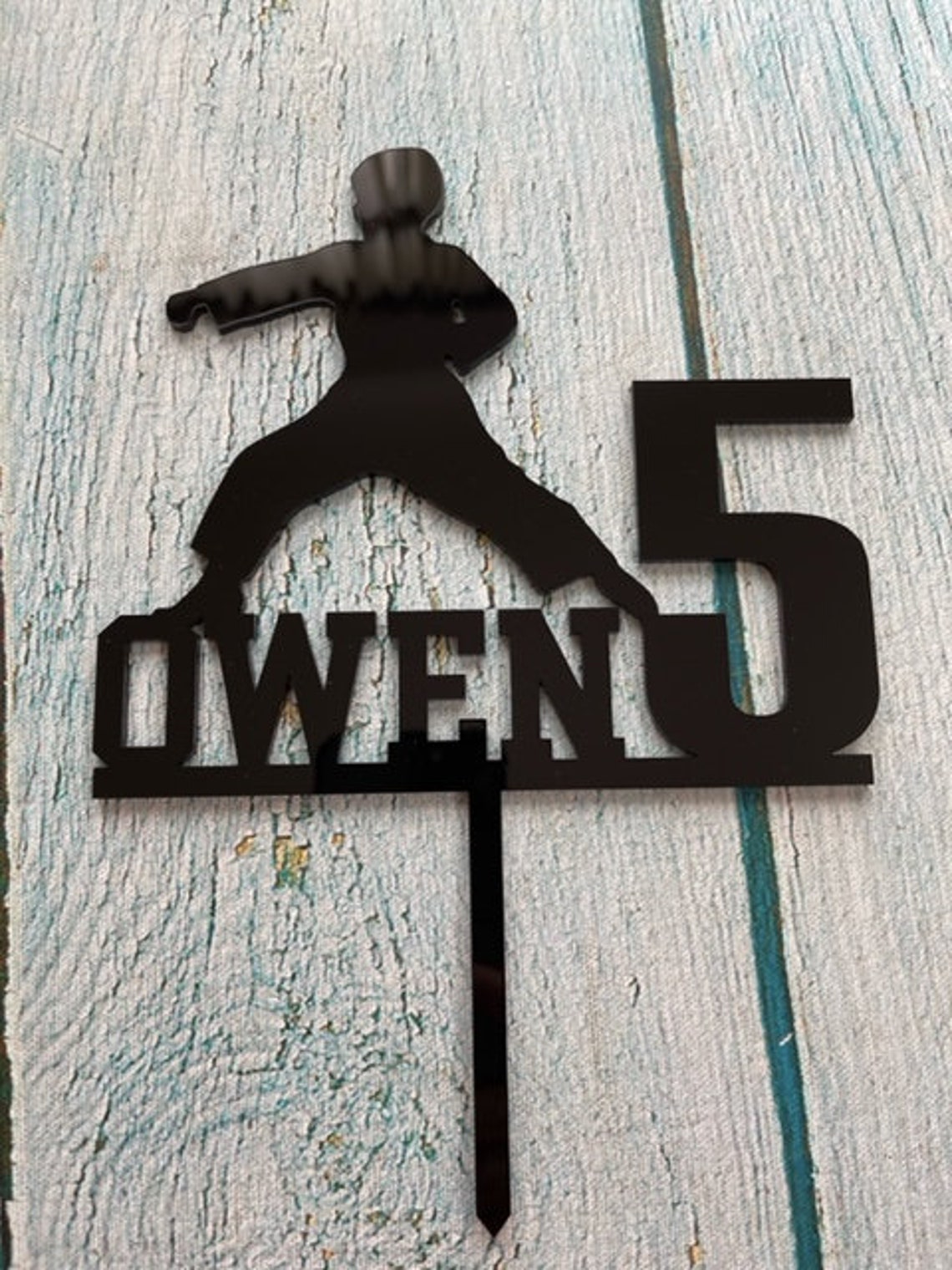 Karate Cake Topper Boy Karate Cake Topper Martial Art Party - Etsy