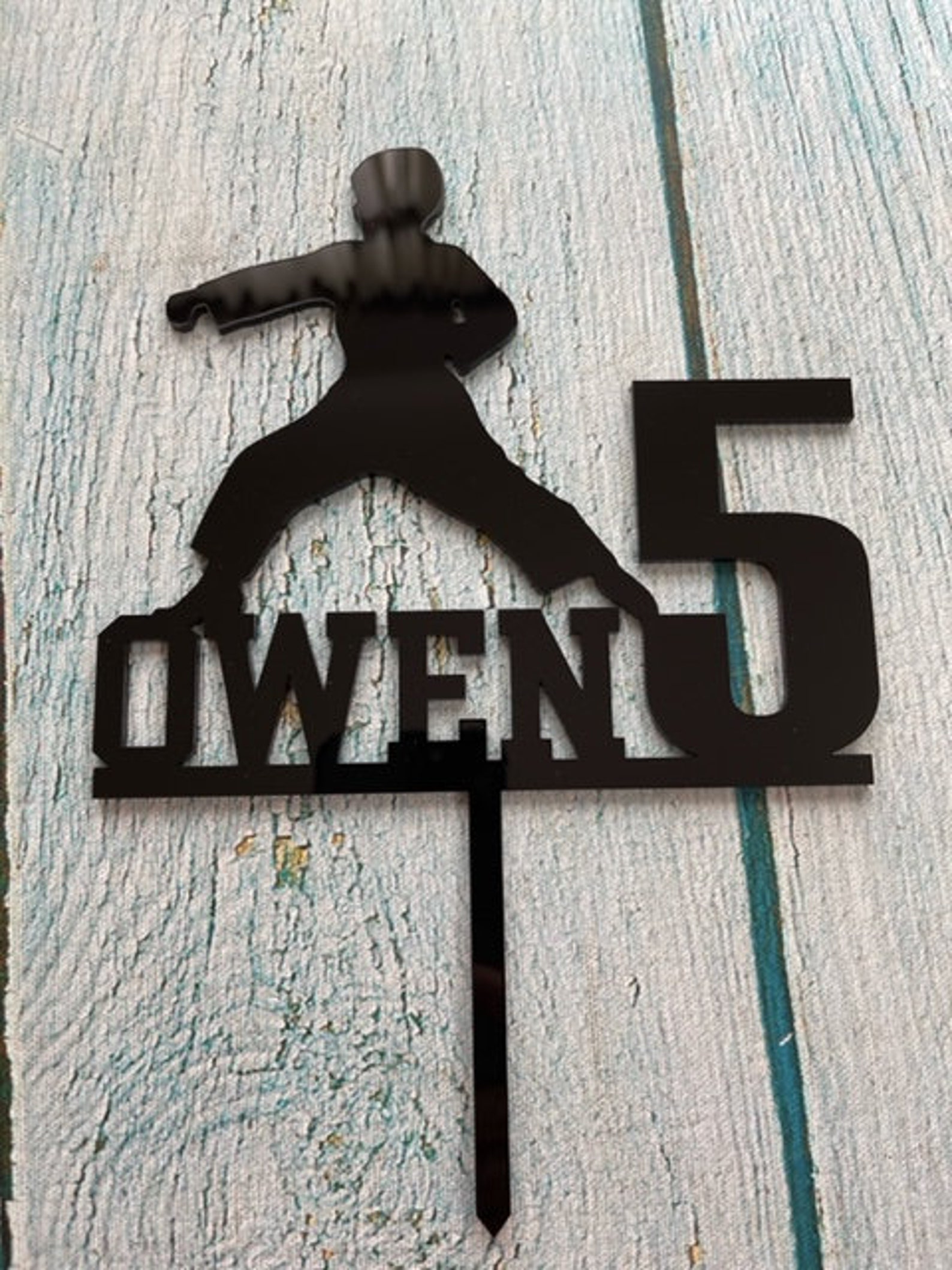 Karate Cake Topper Boy Karate Cake Topper Martial Art Party - Etsy